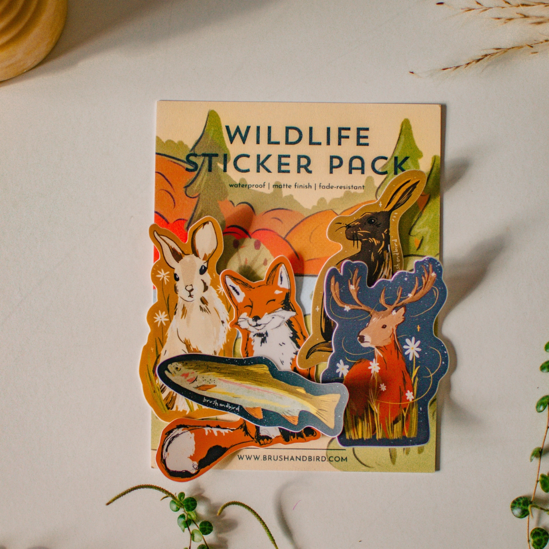 Wildlife Sticker Pack – Perth General Store